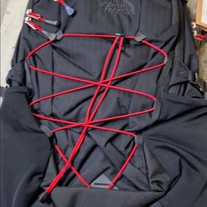 The North Face | Bags | The North Face Borealis Backpack Blackred ...